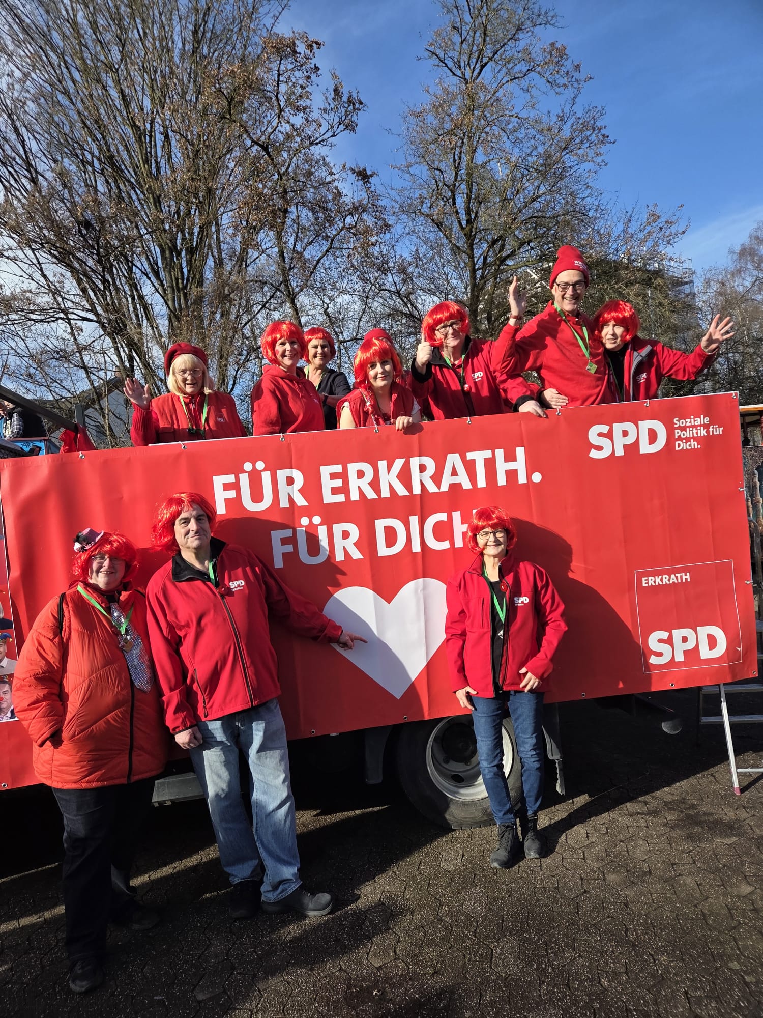 Karneval in Erkrath – Zoch am 07. Februar 2026 › SPD Erkrath